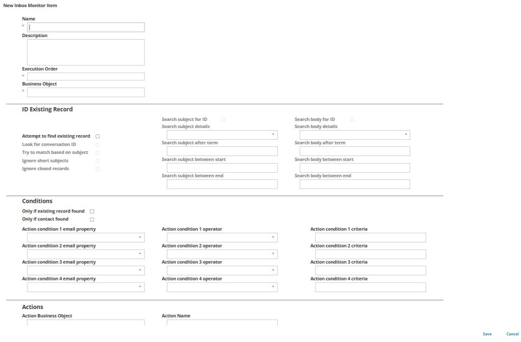 Email Listener – Inbox Configuration – Advanced Monitoring – ITSM/ITAM ...